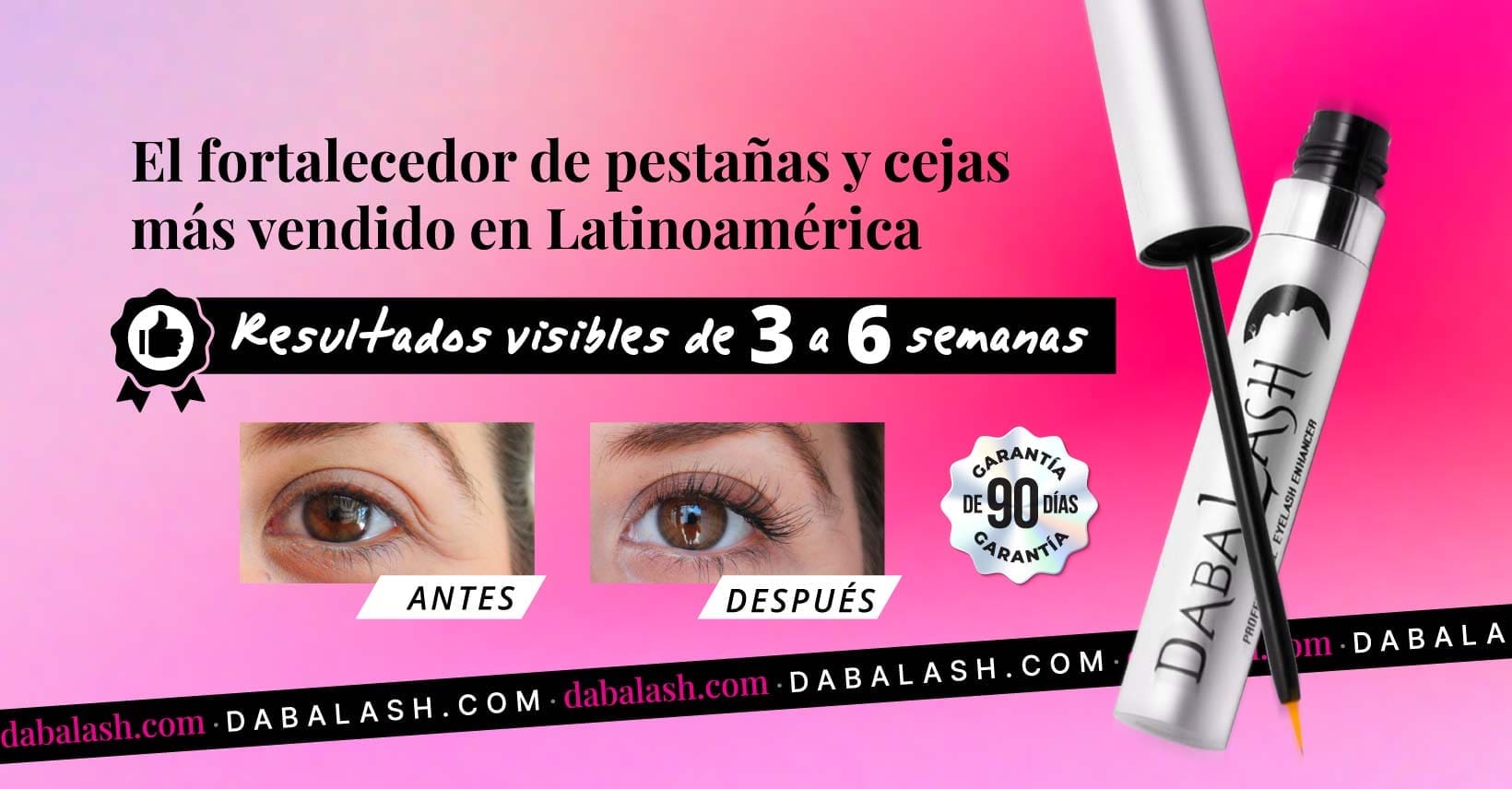 Cómo usar DABALASH® - Aprende a Fortalecer Pestañas y Cejas