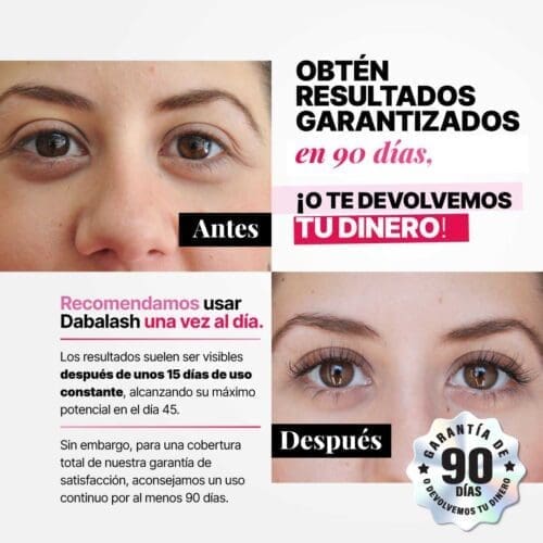 DABALASH cumple tu deseo de pestañas más largas y gruesas